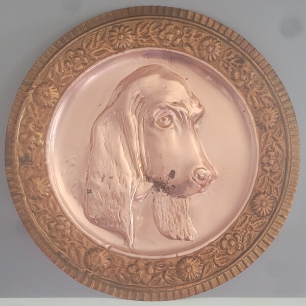 Italian Copper Wall Plate Decor - Etsy