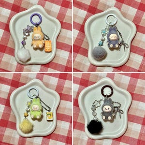 Labubu Keychain - Etsy