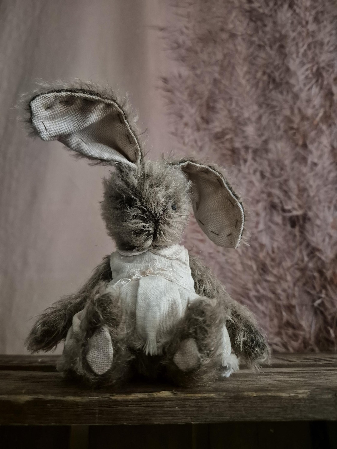 Handmade Bunny, Mohair Bear, Ooak Bear, Ooak Bear, Artist Bear, Mini ...