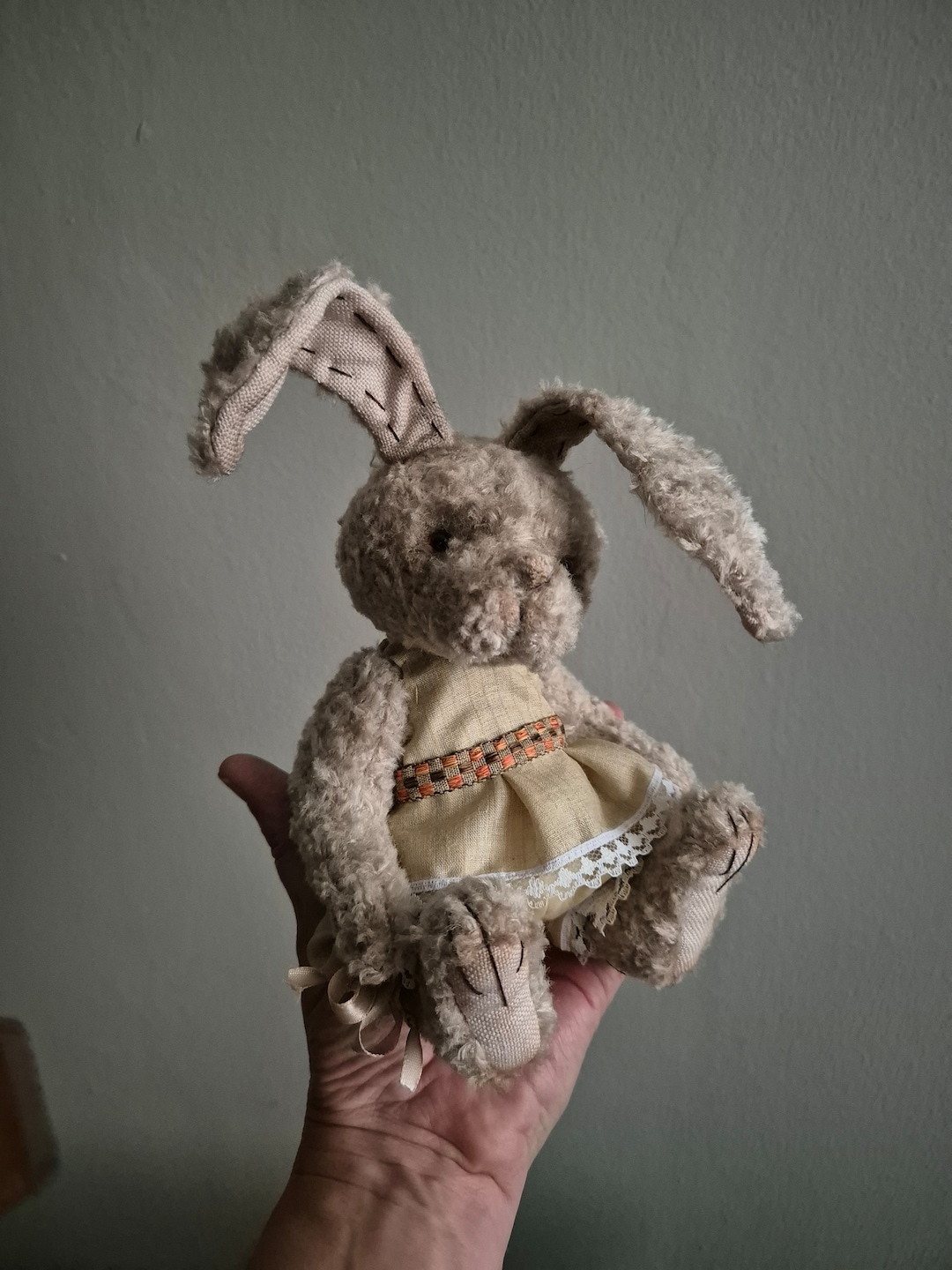 Teddy Rabbit, Vintage Style Rabbit, Handmade Teddy, Artist Teddy Bear ...
