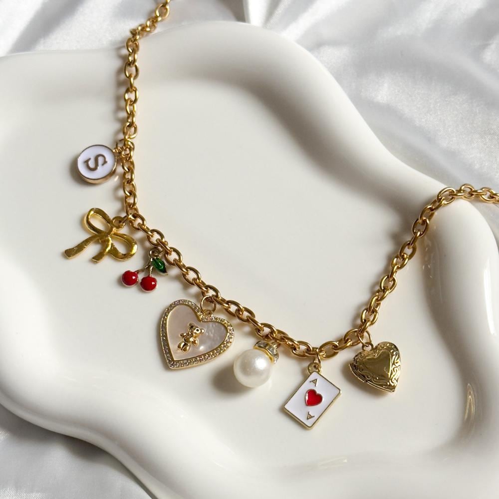 Build Your Own Custom Charm Necklace, Pick Your Charms, Custom Charm ...