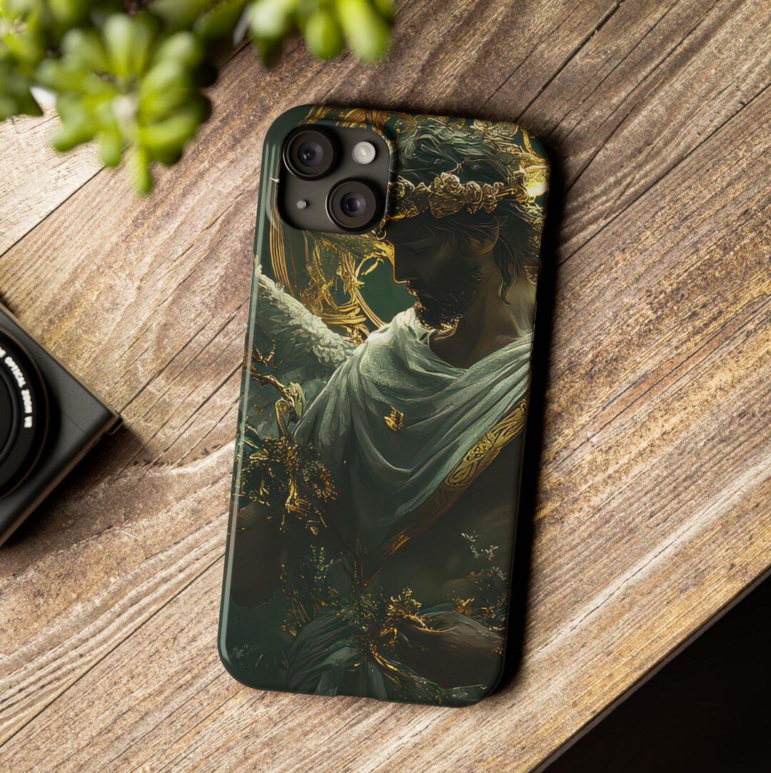 Greek God Classic iPhone Case, Angel Goddess Nature Mythology Inspired ...