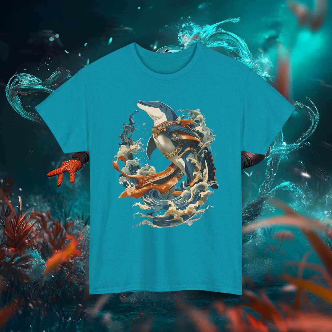 Dolphins Football Mascot Greek God T-shirt Fan Shirt Unique Miami ...