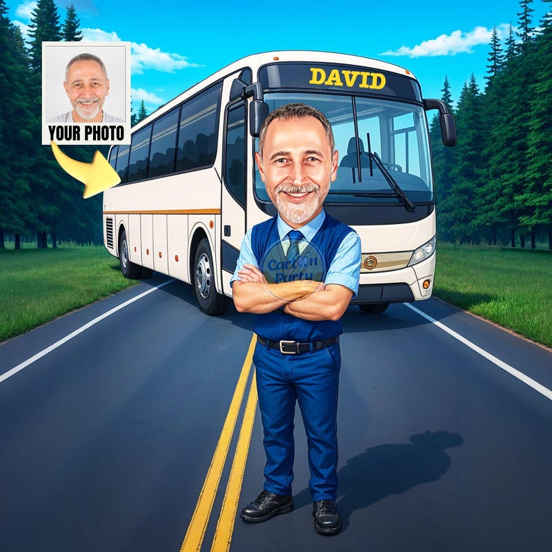 Bus Driver - Etsy UK