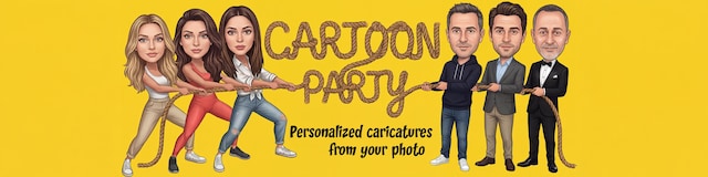 CartoonParty - Etsy UK