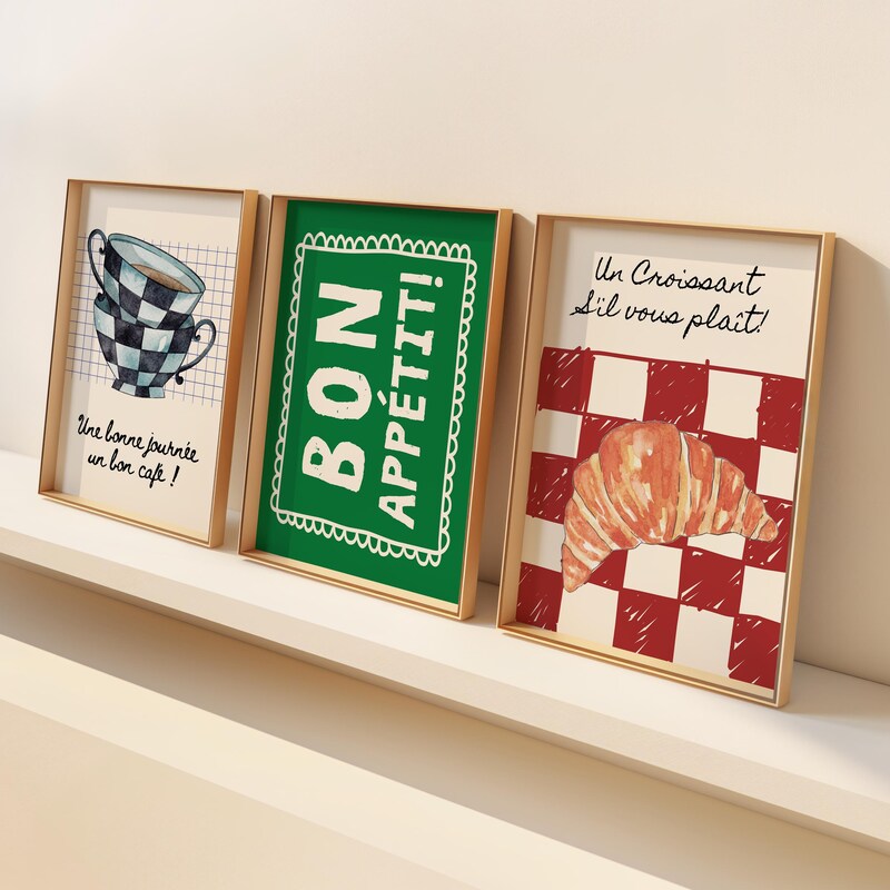 French Kitchen Art - Etsy