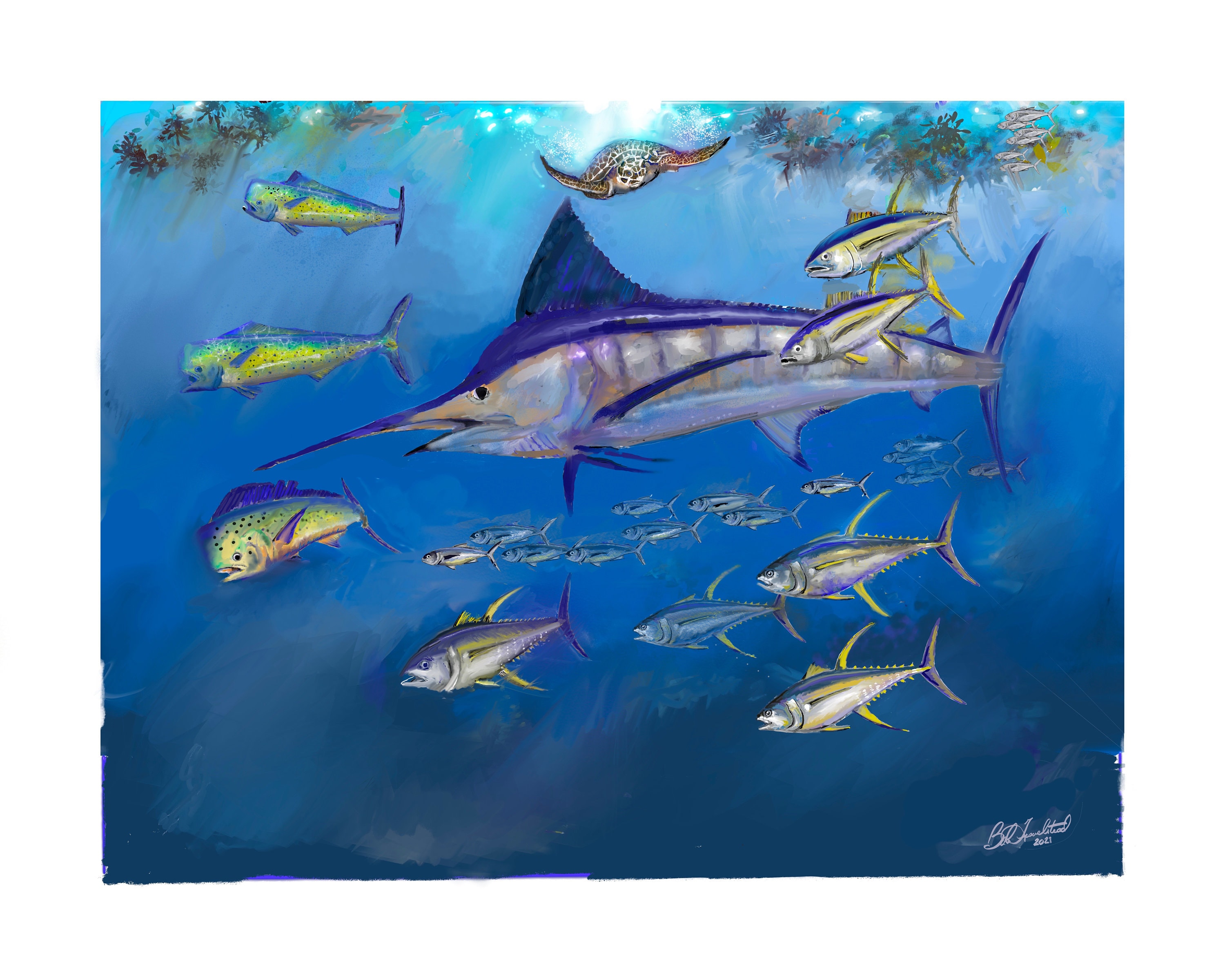 Guy Harvey Flounder