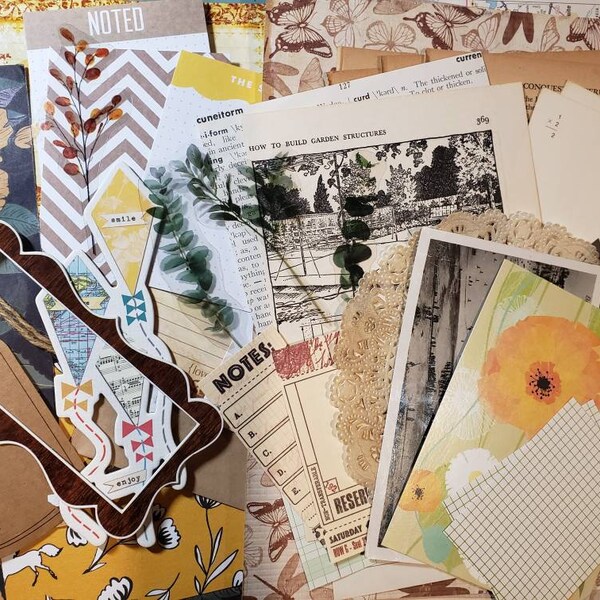 Mixed Paper Journal - Etsy