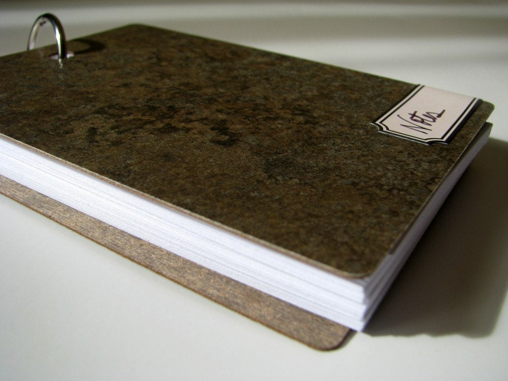 Upcycled Countertop Sample Mini Notebook - Etsy