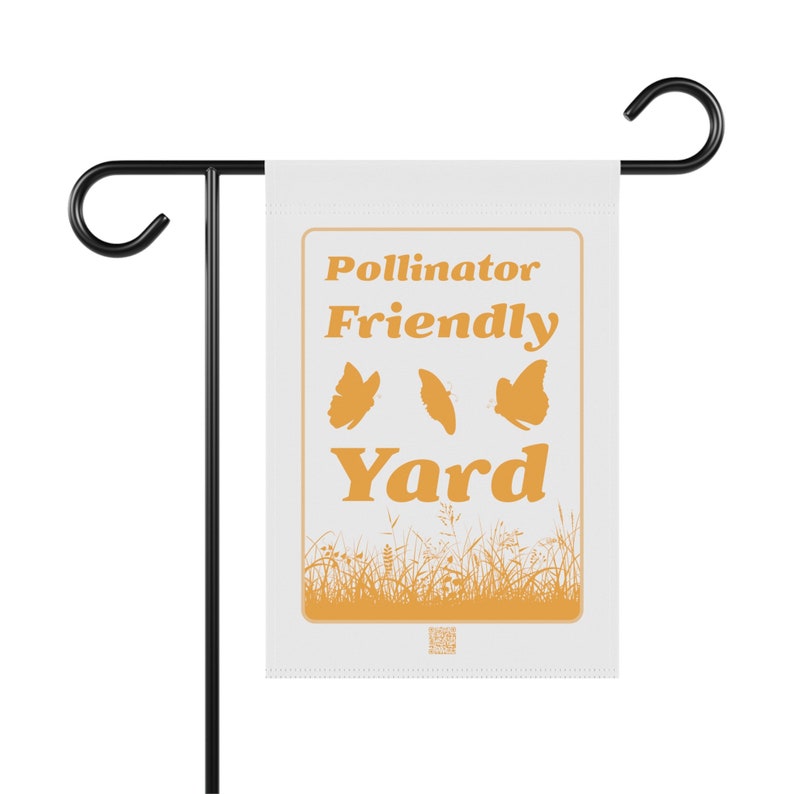 Garden Banner - Pollinator Friendly Yard - Etsy