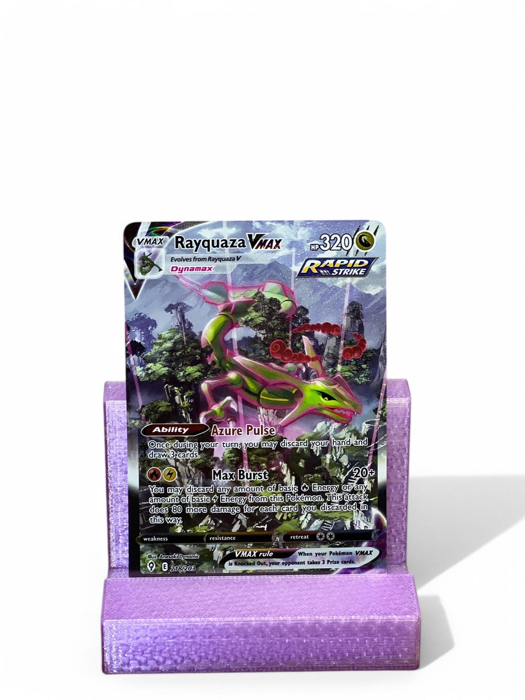 Custom Card Display, Card Holder, Trading Card Stand, Sports Card Stand ...