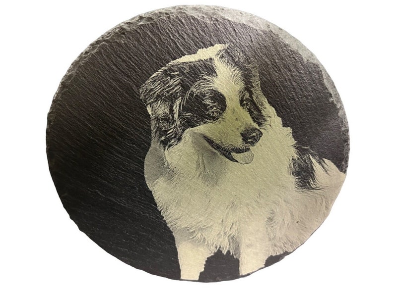 Personalized Slate Board Photo Engraving Custom Engraving Memorial ...