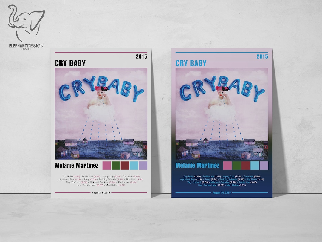 Cry Baby Poster Melanie Martinez Album Cover Cry Baby Album Poster Home ...