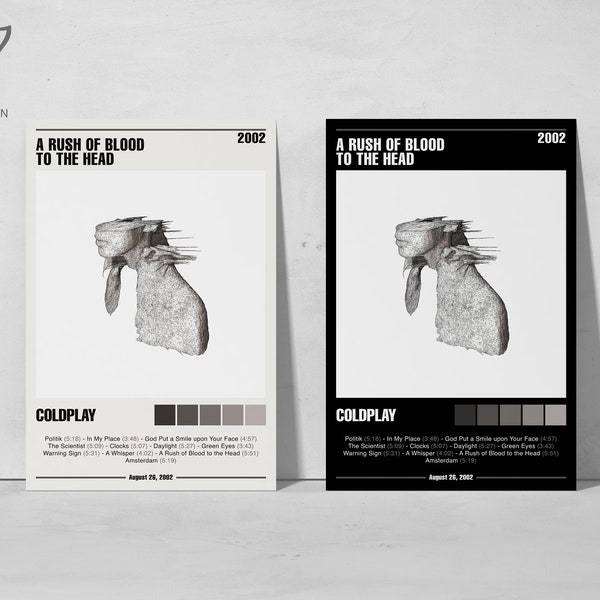 Coldplay - Etsy