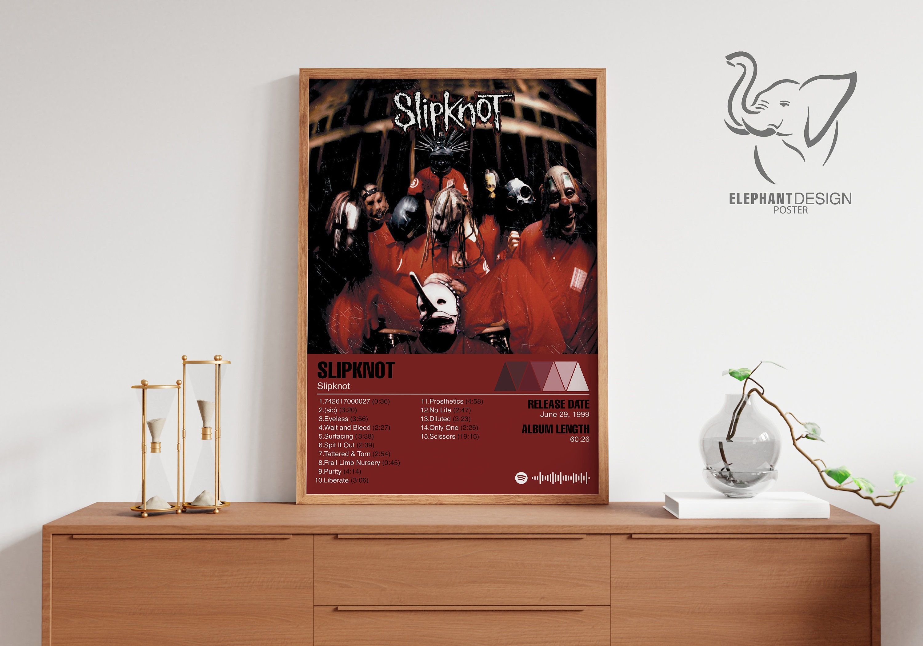 Slipknot Poster Slipknot Album Poster Slipknot Album Poster Home Decor ...