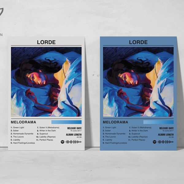 Lorde Poster - Etsy