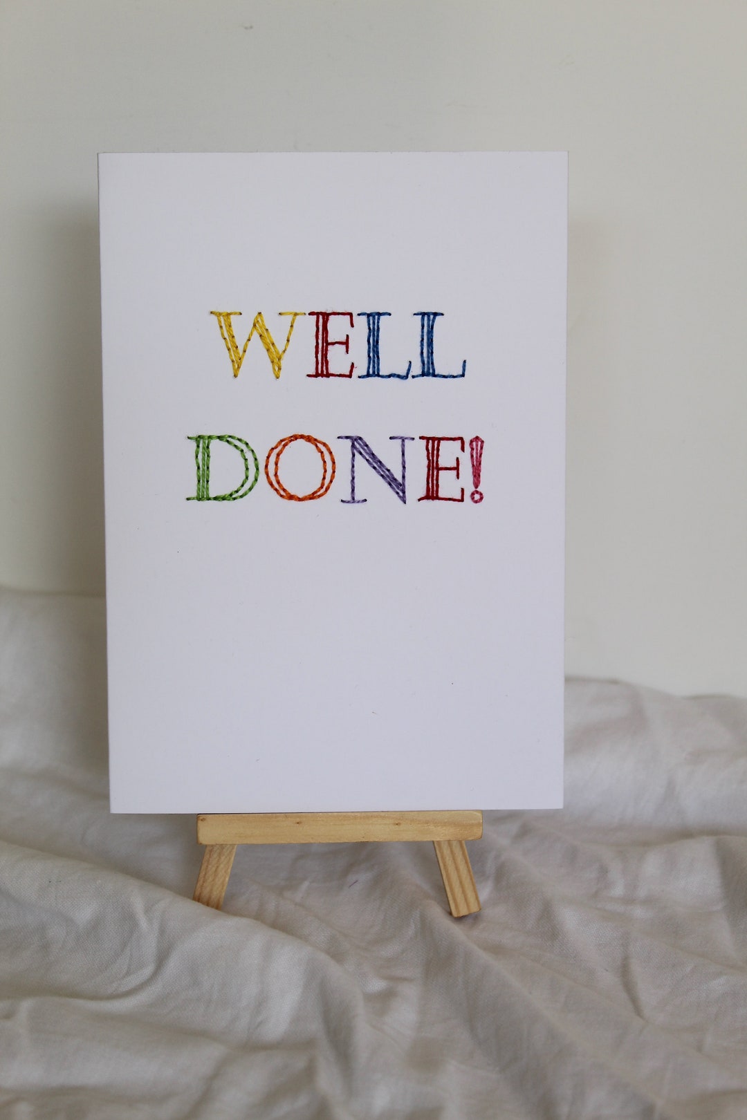 For “well Done” Multicoloured Cards - Etsy