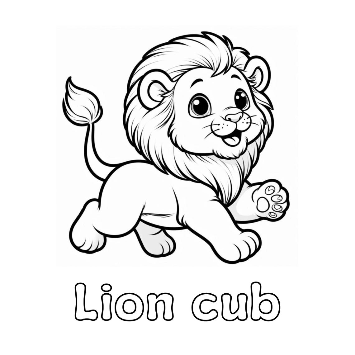 Mammal Coloring Book and Coloring Sheets - Etsy