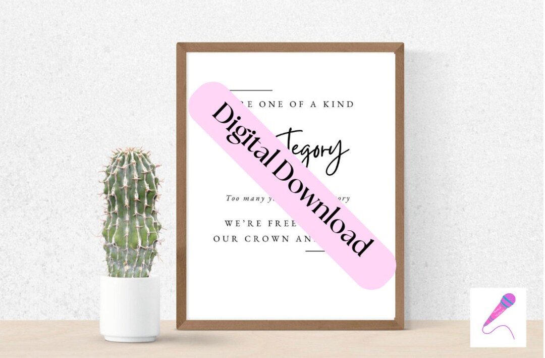 Six the Musical Poster Musical Theatre Poster Digital Download Poster ...