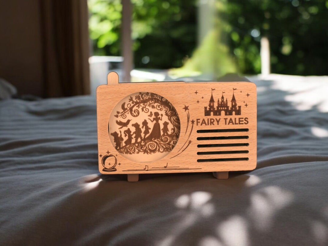 Wooden Bedtime Story Player: Slide-to-play the Best Princess Tales ...