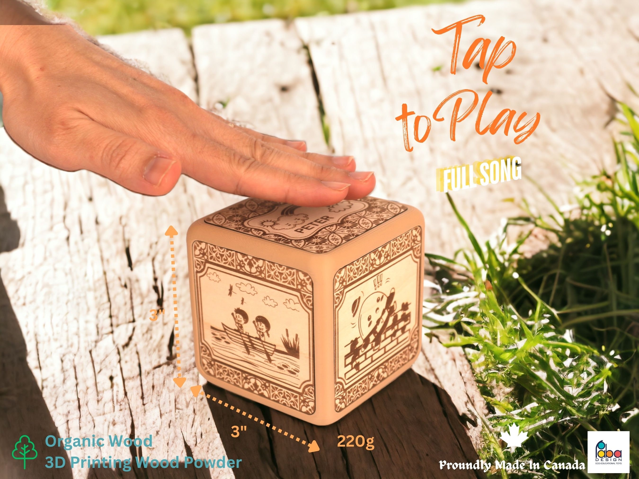 Personalize Kid Music Box | Tap to Play Top Popular Nursery Rhyme ...