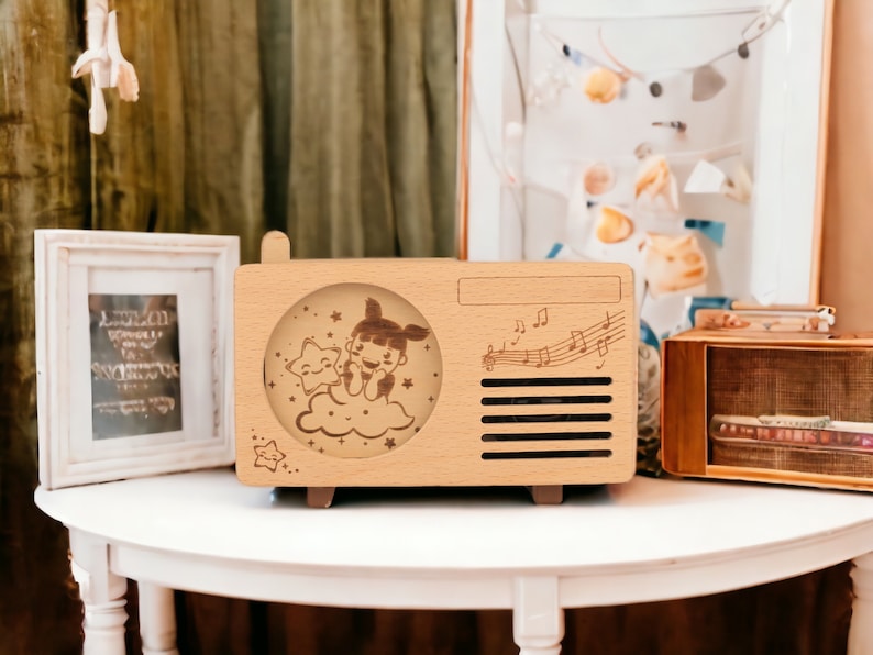 Handmade Nursery Rhyme Music Box | One of a Kind Baby Toddler Birthday ...