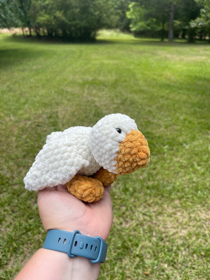 Baby Duck / Baby Goose Amigurimi Plushie - Etsy