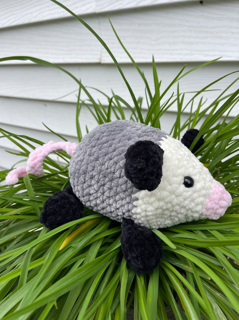 Cute Opossum Plushie, Possum Stuffed Animal - Etsy