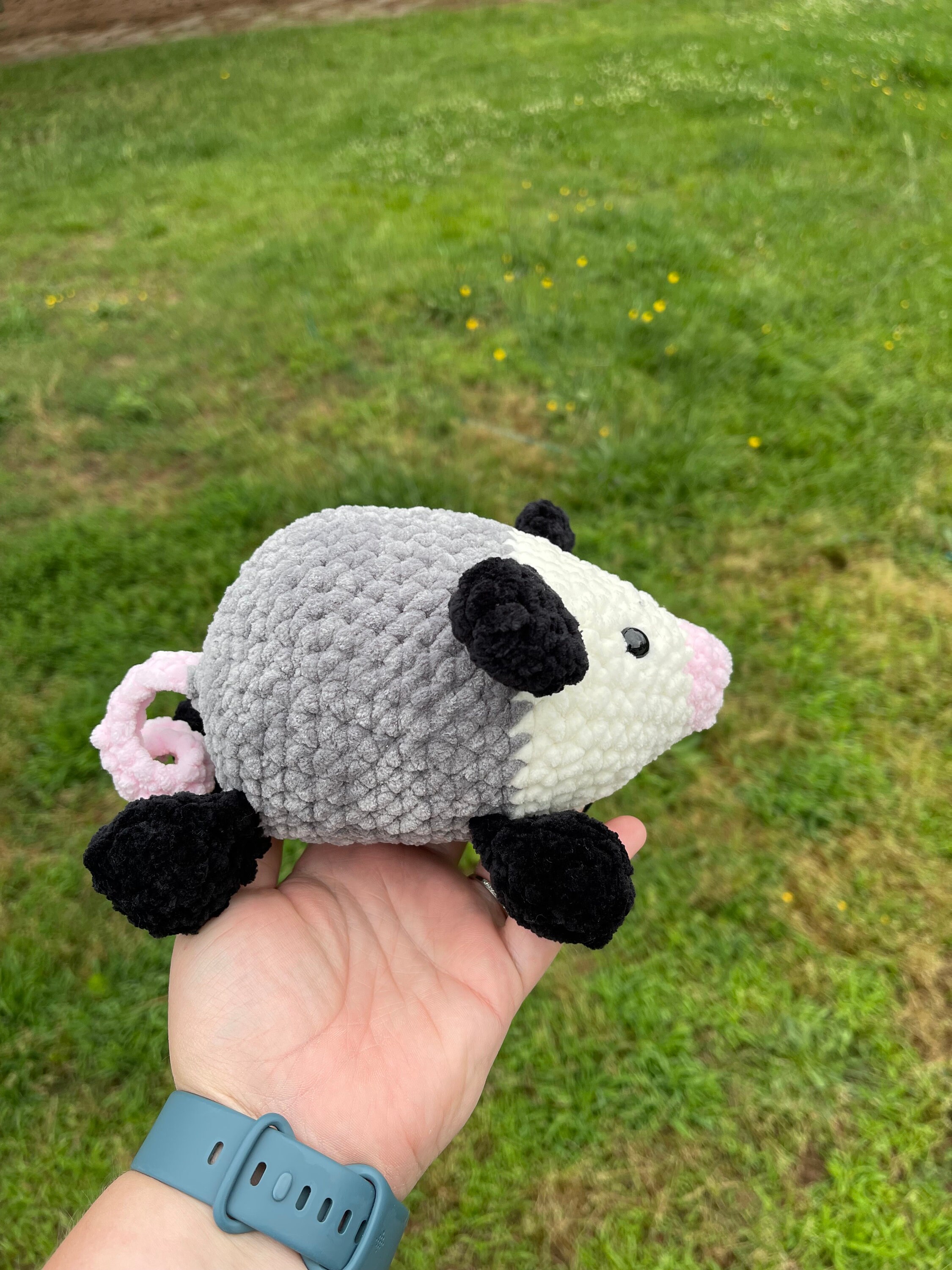 Cute Opossum Plushie, Possum Stuffed Animal - Etsy