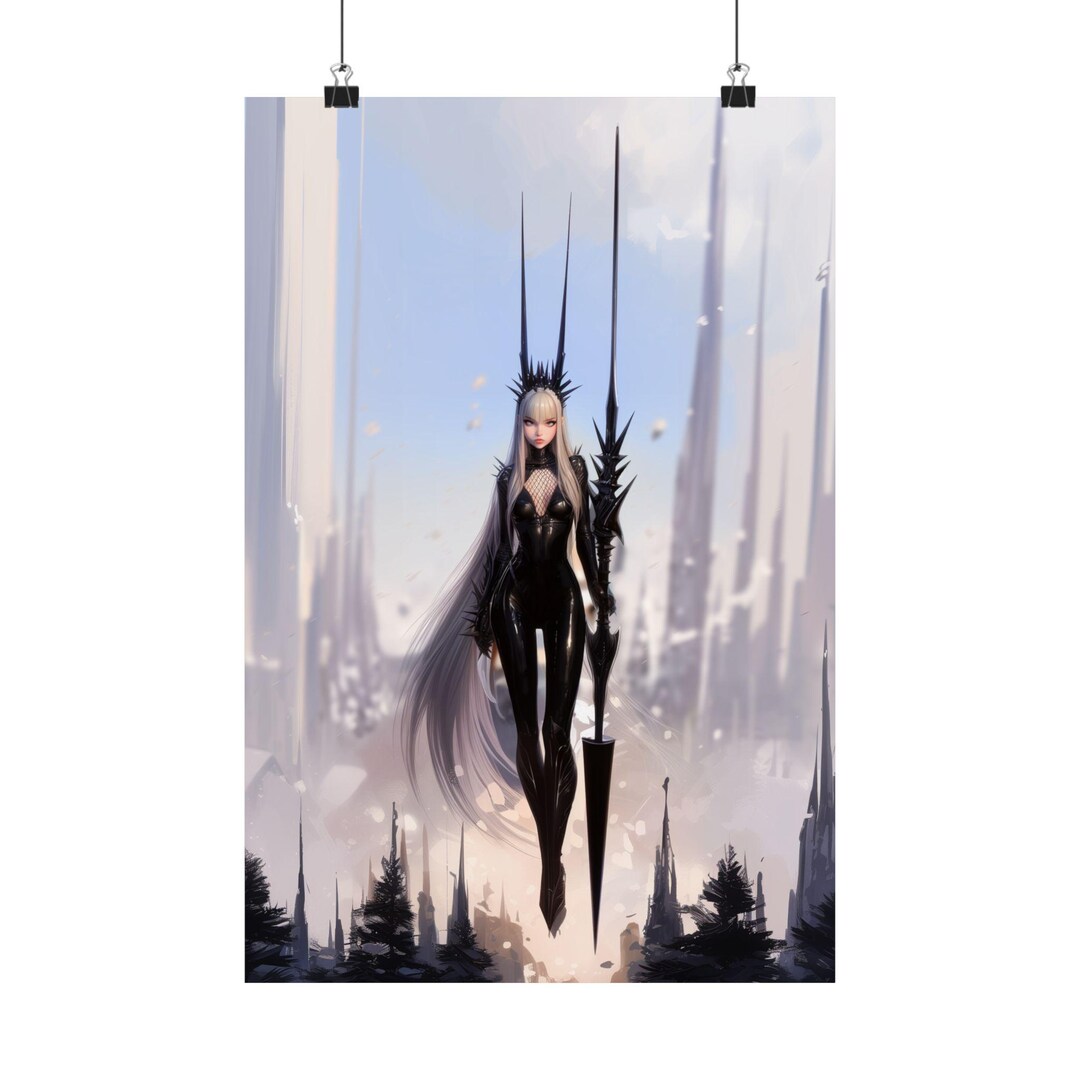 Magik, Goblin Queen Floating in Limbo, Wall Poster Art Print, Anime ...