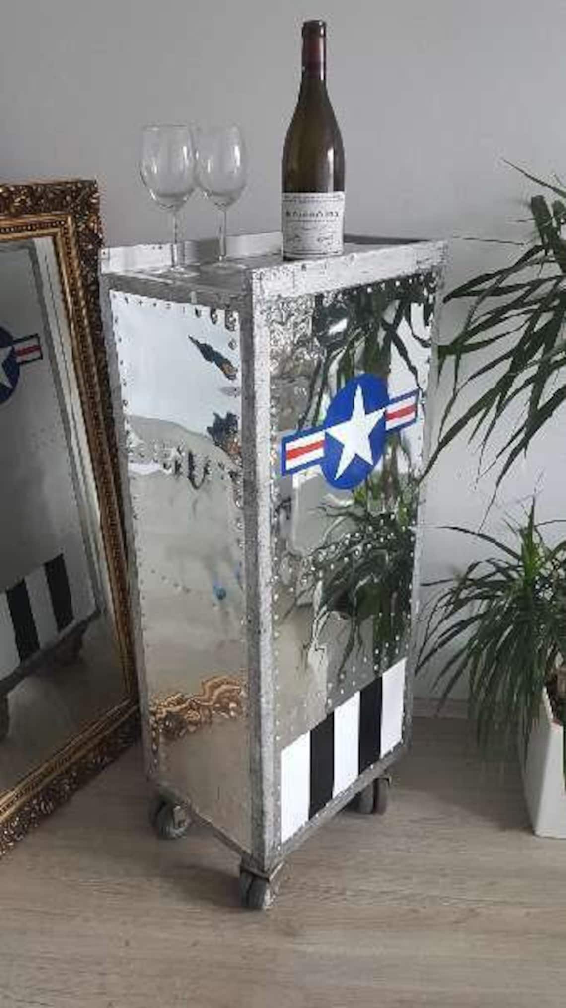 Airline Trolley Galley Cart Vintage Airplane - Etsy