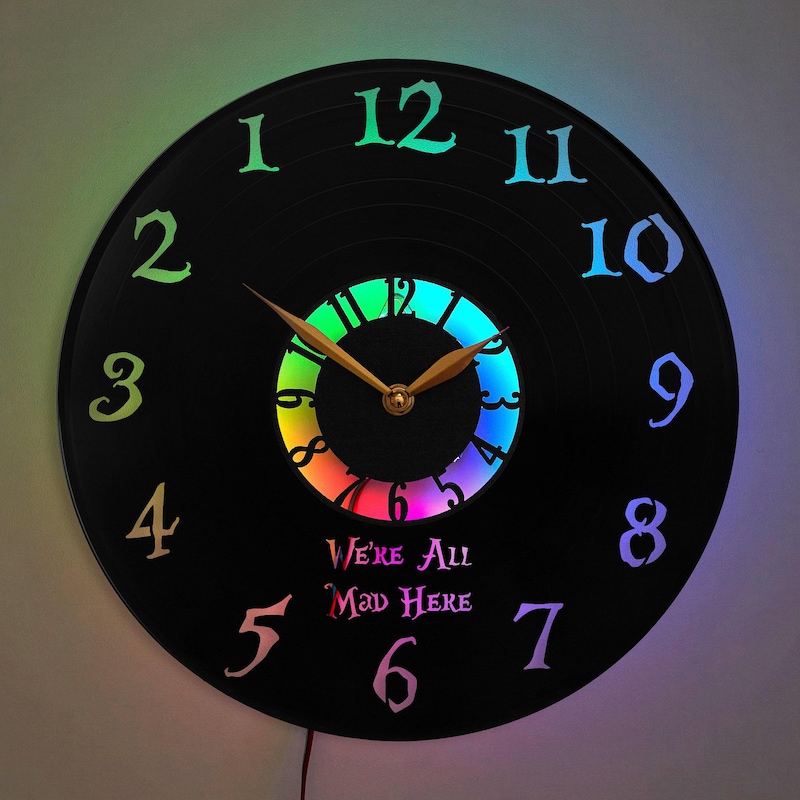 Reverse Clock - Etsy