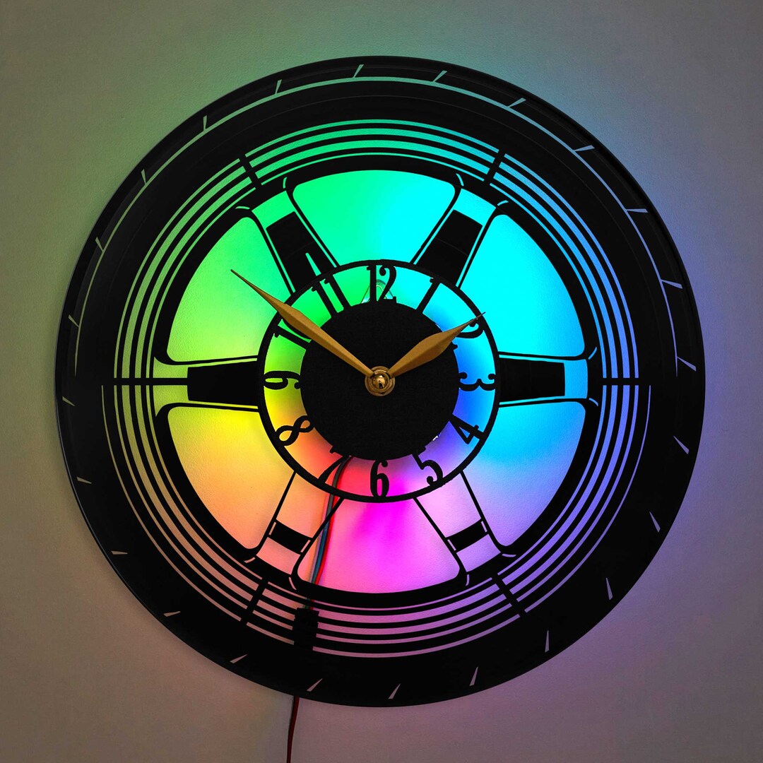 Tire Clock - Etsy