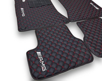 For Mercedes All Models Leather Car Mats Luxury Custom Floor Mats ...