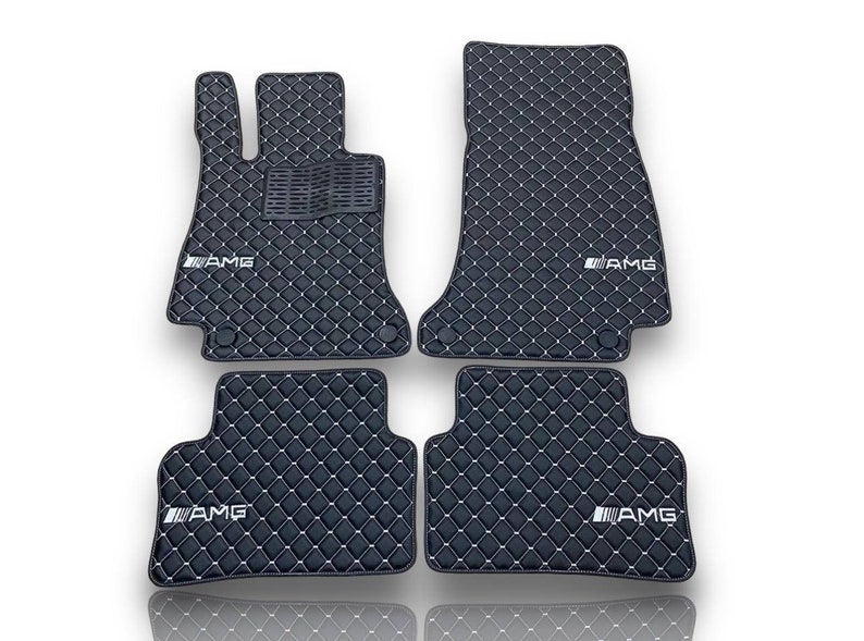 For Mercedes All Models Leather Car Mats Luxury Custom Floor Mats ...