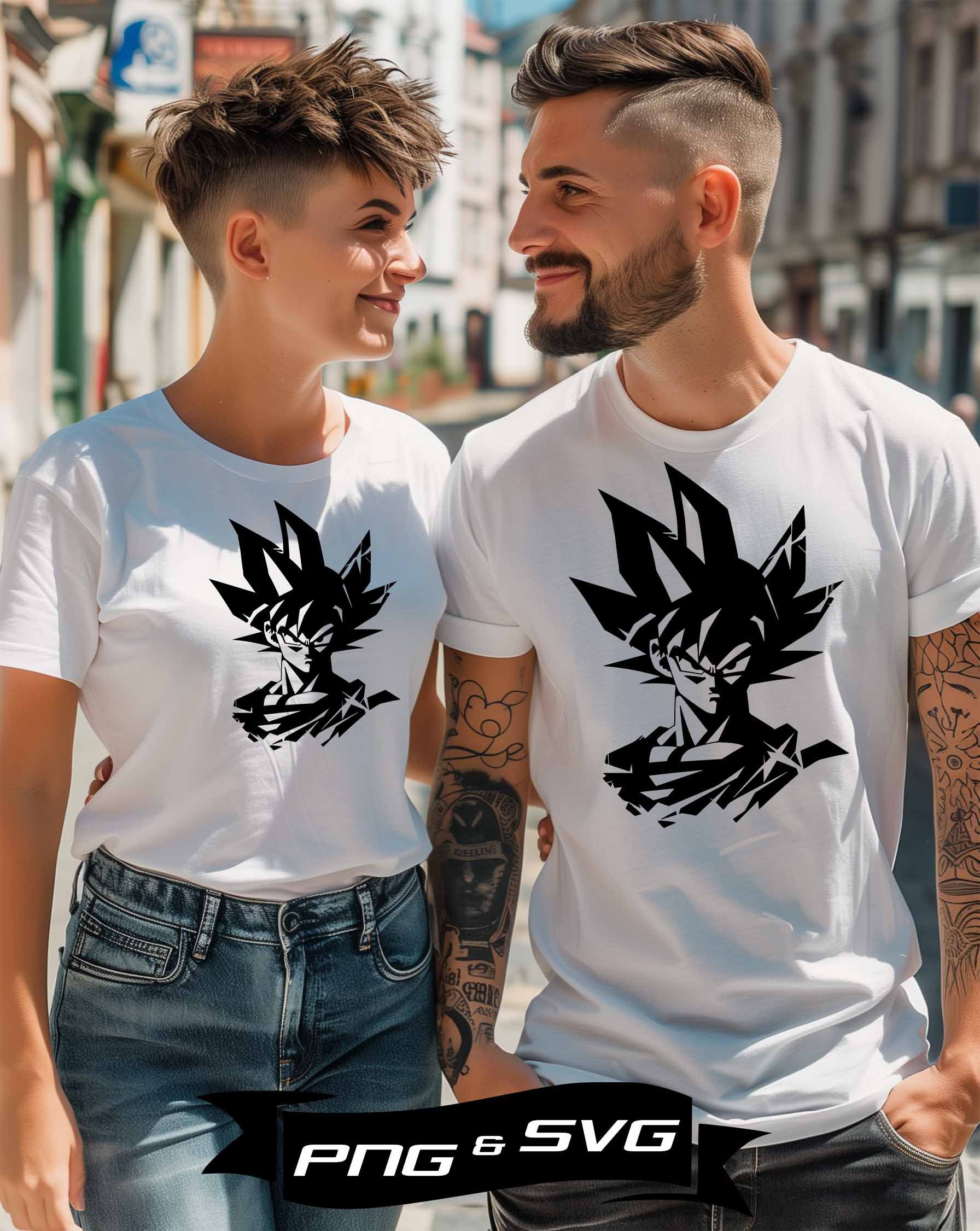Goku Svg, Son Goku Svg, Silhouette Svg, Goku Clipart, Dragon Ball Svg ...