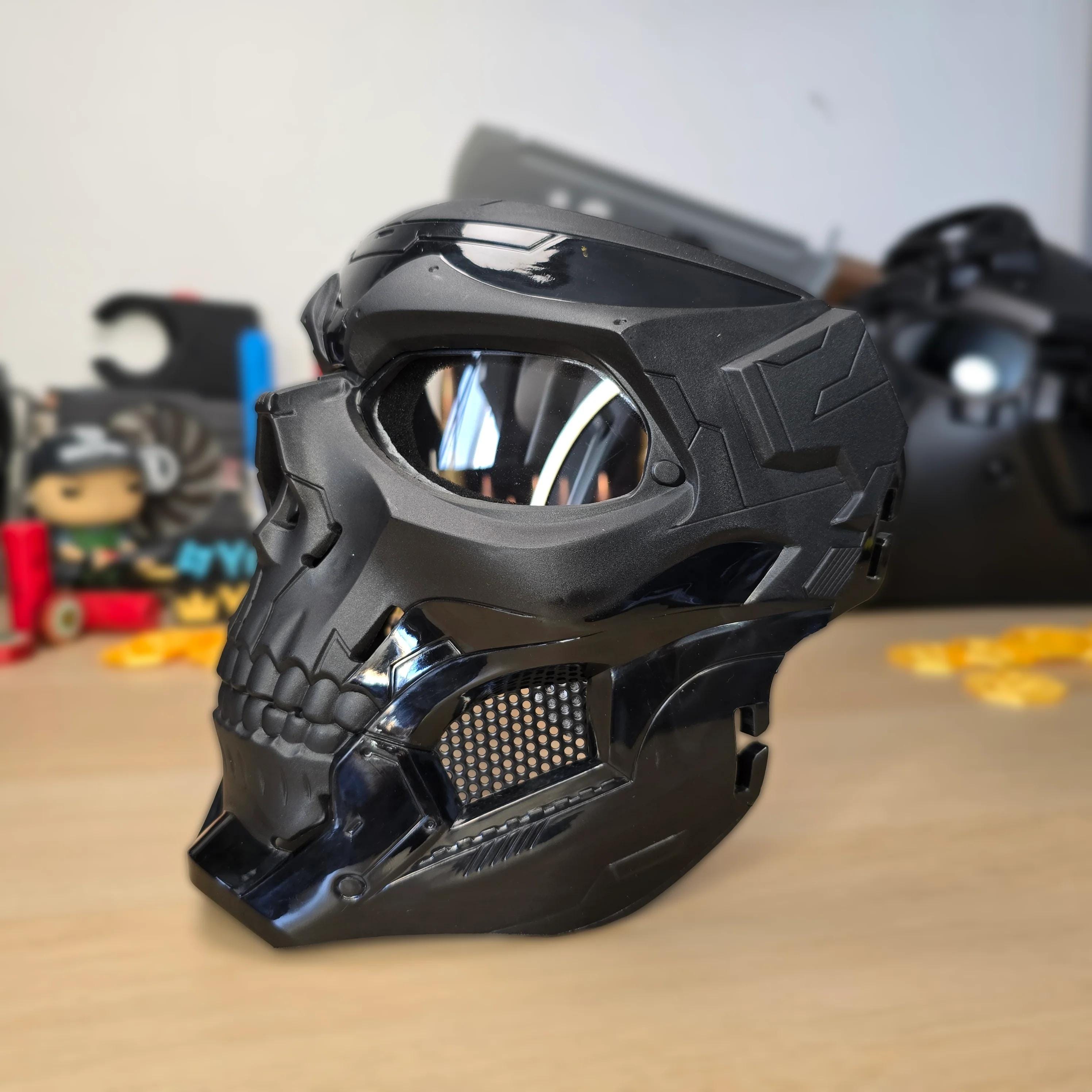 Escape From Tarkov Death Shadow Mask Cosplay Bundle With Stim Props ...