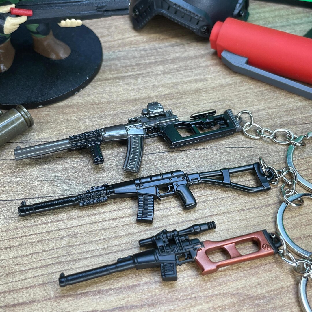 VSS Vintorez Sniper Rifle Keychain Replica - Escape From Tarkov ...