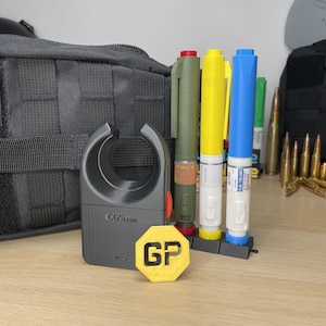 Escape From Tarkov AFAK Cosplay Bag With LEDX and Stim Props Tactical ...