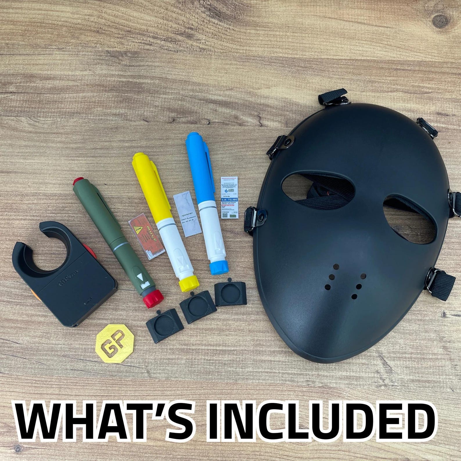 Escape From Tarkov Atomic Defense Ballistic Mask Replica - Tactical ...
