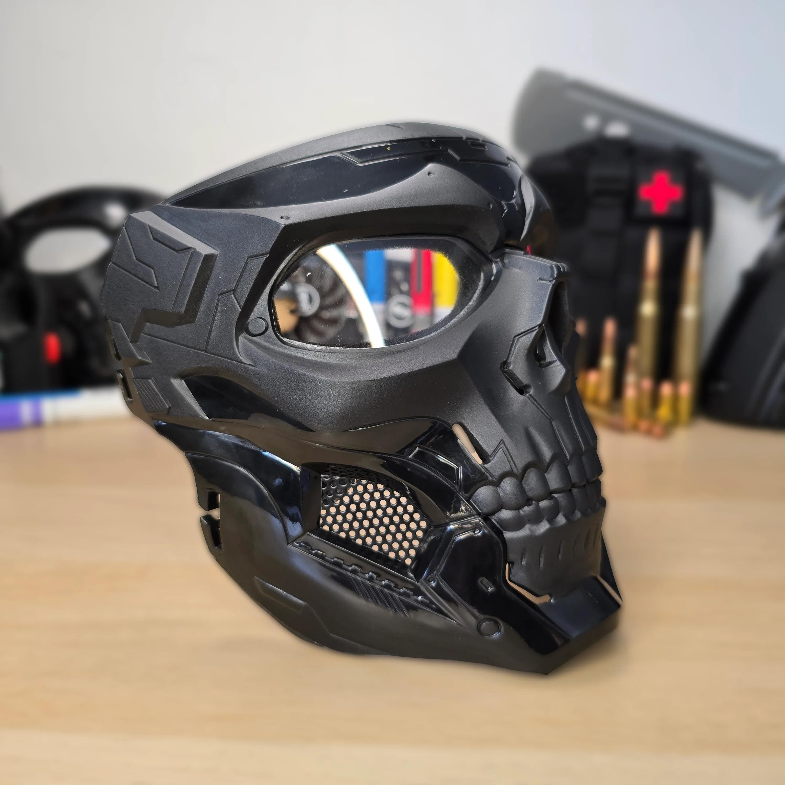 Escape From Tarkov Death Shadow Mask Cosplay Bundle With Stim Props ...