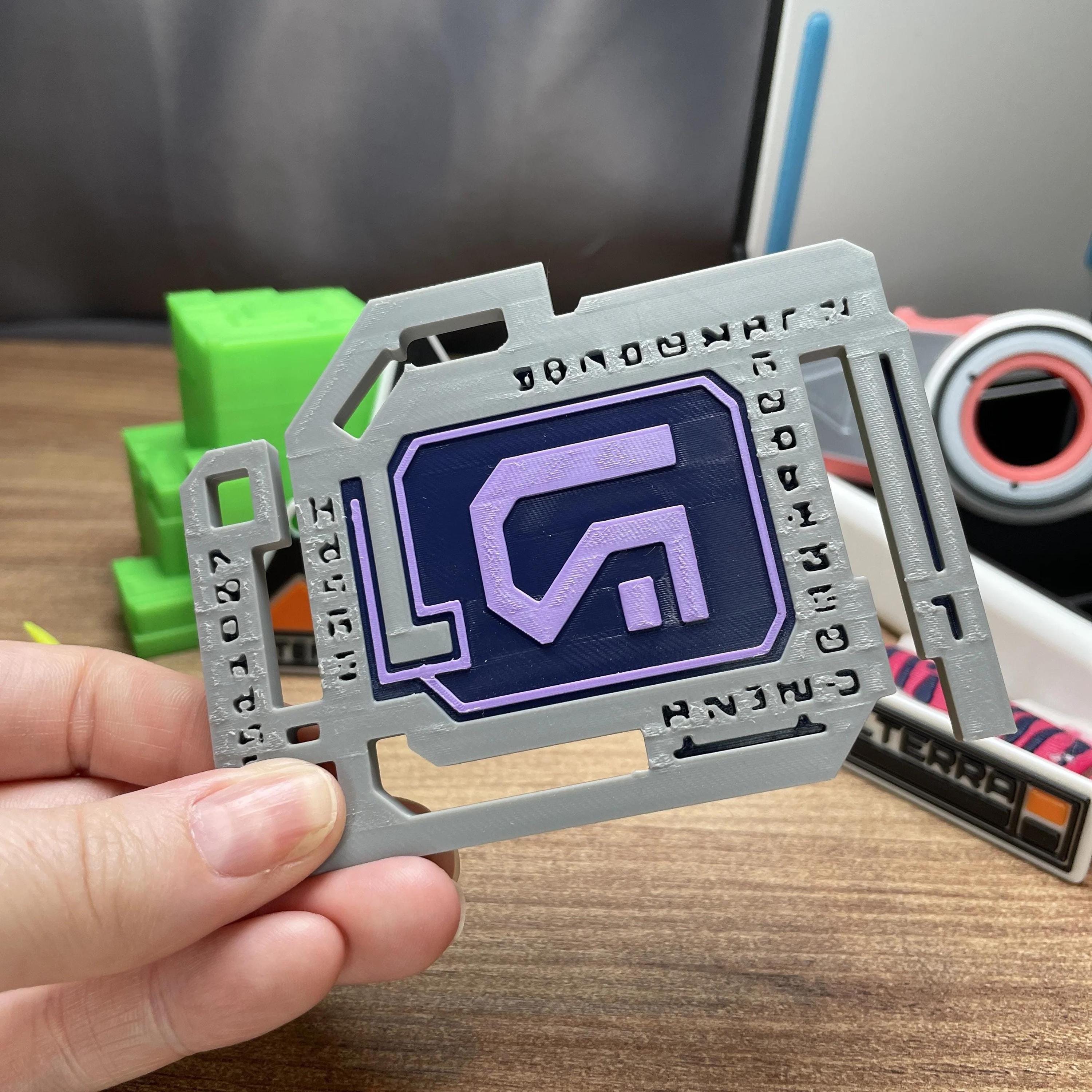 Subnautica Alien Tablet Replica Set 3D Printed Precursor Collectibles ...
