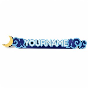 Custom Palia Nameplate 3D Printed Gamer Tag Sign Personalized in Game ...