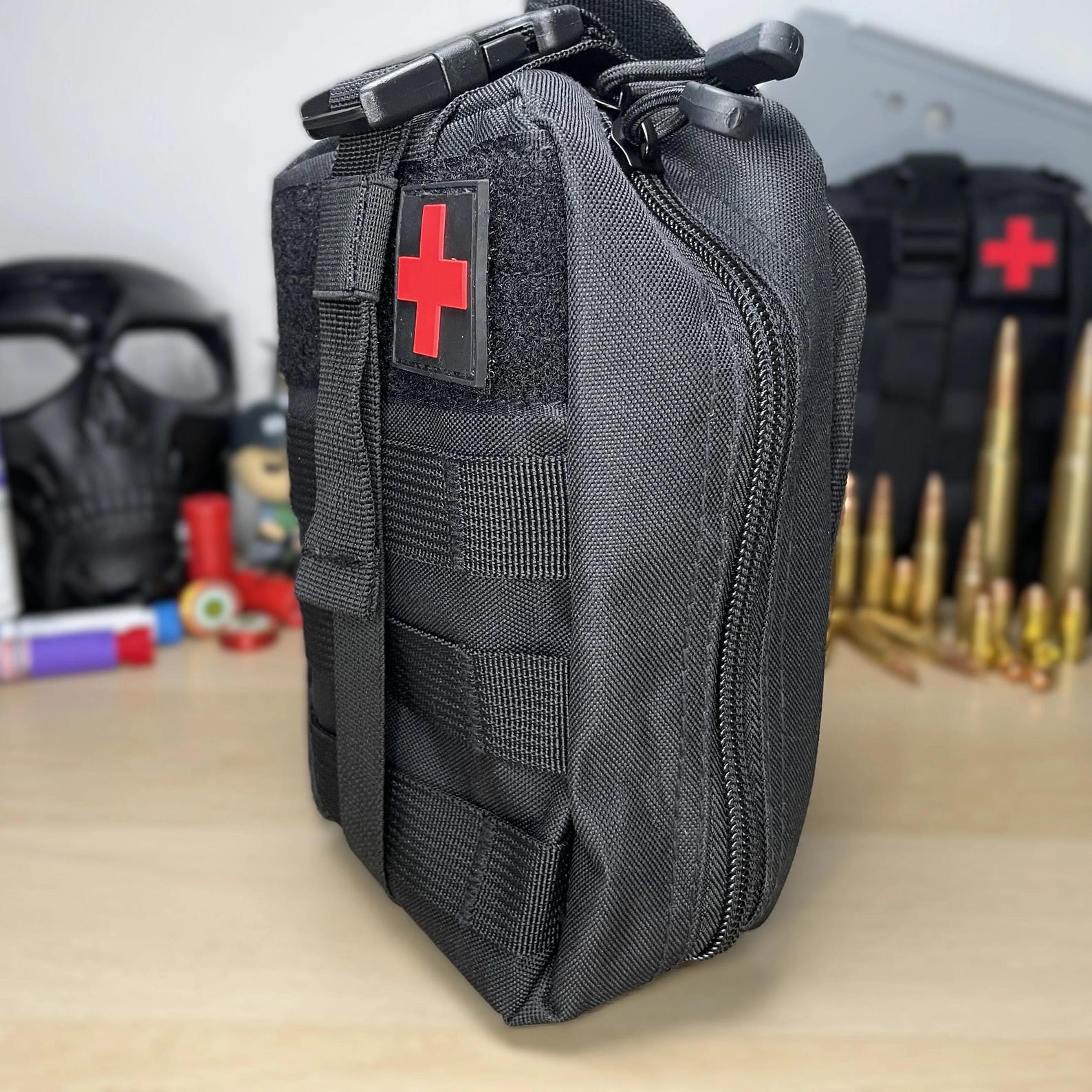 Escape From Tarkov AFAK Cosplay Bag With LEDX and Stim Props Tactical ...