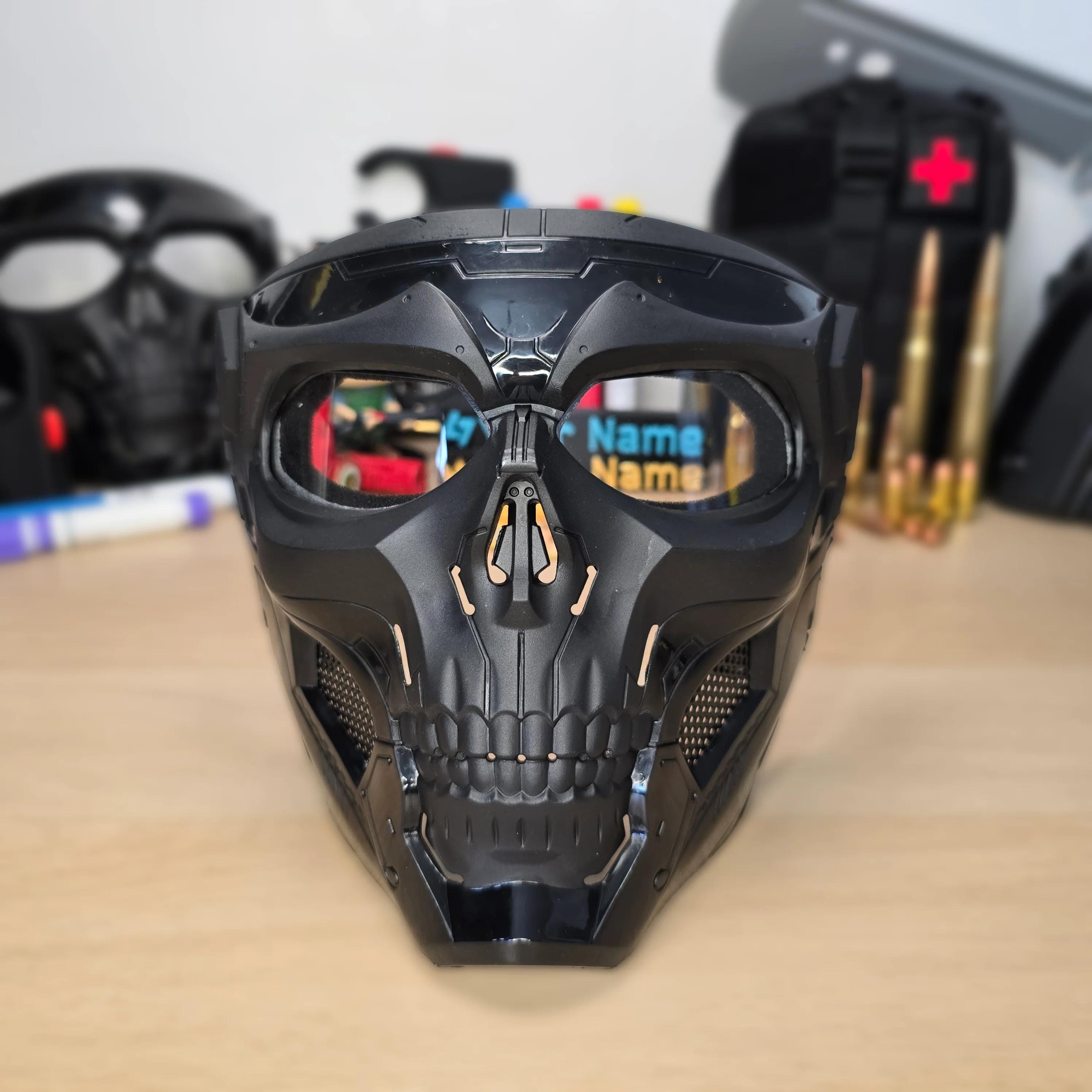 Escape From Tarkov Death Shadow Mask Cosplay Bundle With Stim Props ...