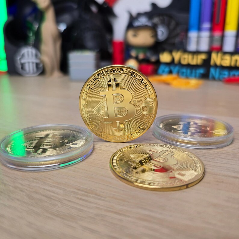 Escape From Tarkov Physical Bitcoin Replica • Detailed Metal GP Coin ...