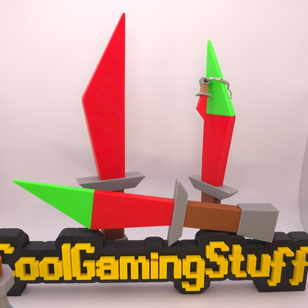 Custom 3d-printed Dragon Dagger Choose Classic or Poisoned p, Perfect ...