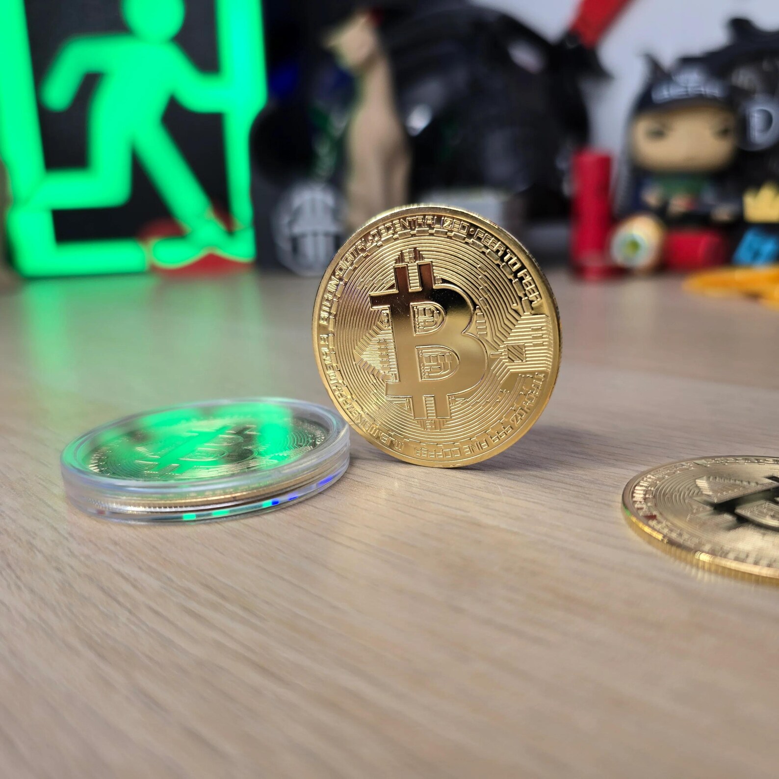 Escape From Tarkov Physical Bitcoin Replica • Detailed Metal GP Coin ...