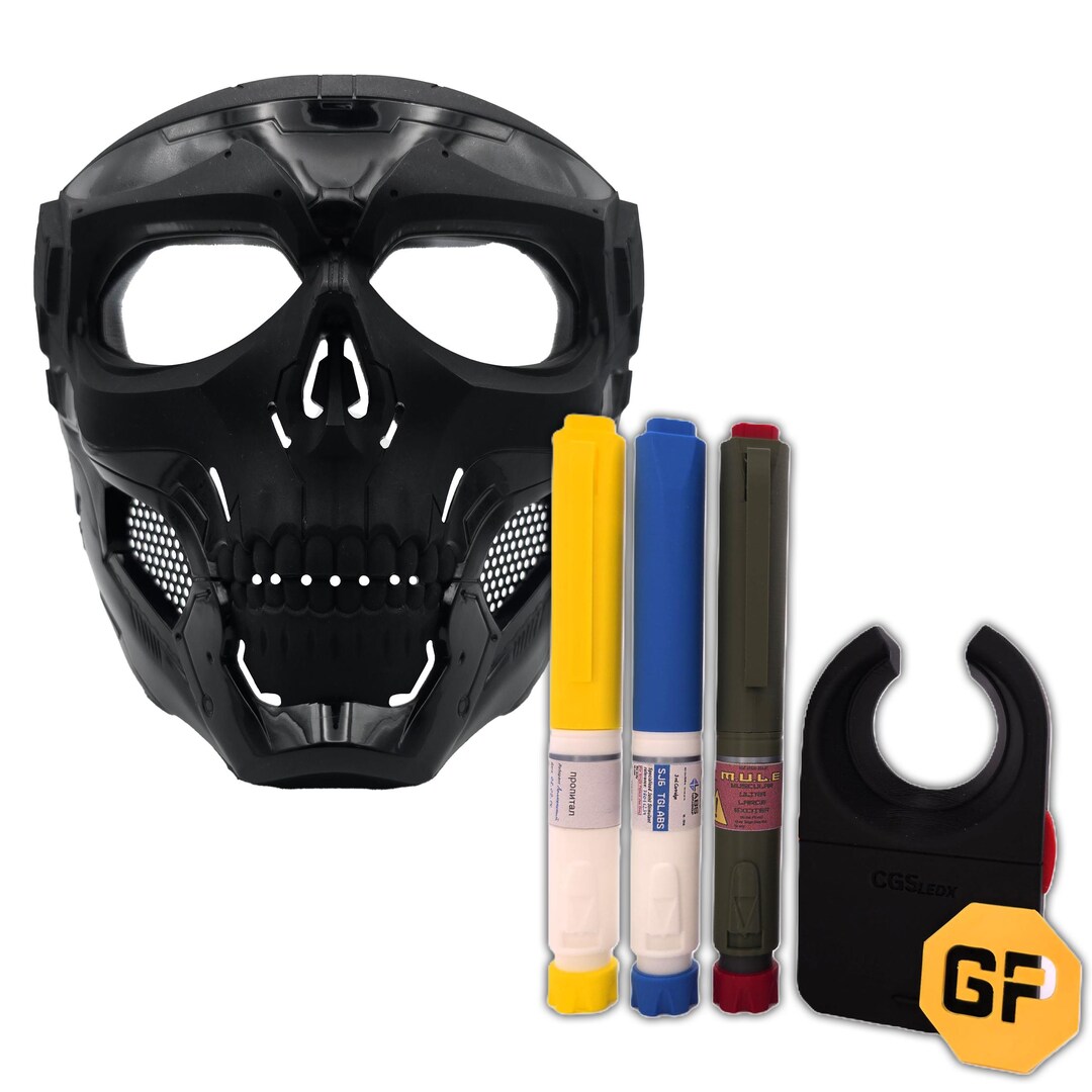 Escape From Tarkov Death Shadow Mask – High-detail, Wearable Cosplay ...