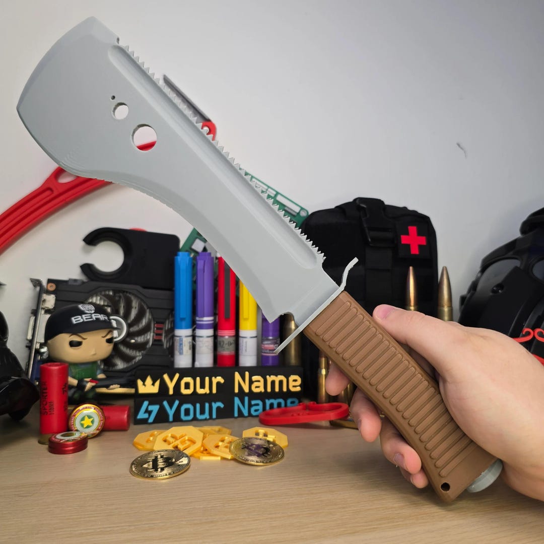 Tarkov Taiga-1 Machete Replica, Survival Melee Weapon for PMC Cosplay ...